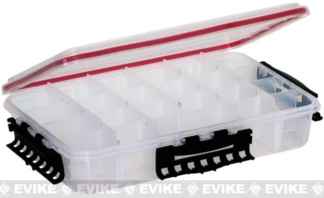 Plano Waterproof Stowaway® Clear Storage Utility 3700 Size Divided Box ...
