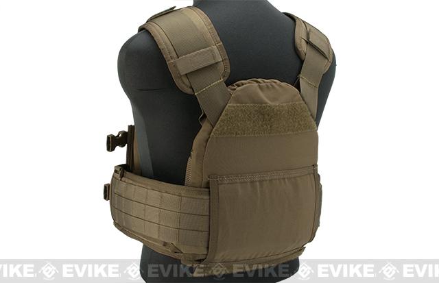 HSGI MPC Modular Plate Carrier (Color: Coyote / Large Carrier / Medium ...