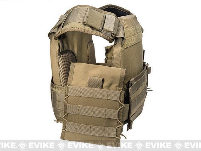 HSGI Adjustable Side Armor Plate Pouch (Pair) - Coyote Brown, Tactical ...