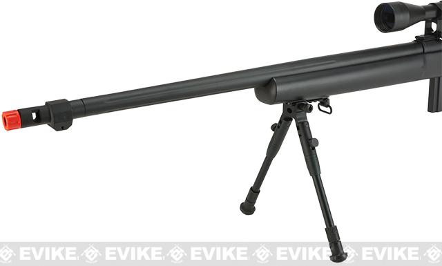 WELL MB4405D Bolt Action Airsoft Sniper Rifle - Black, Airsoft Guns ...