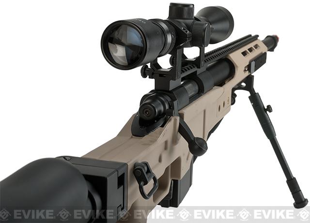 WELL MB4411D Bolt Action Airsoft Sniper Rifle (Color: Tan), Airsoft ...
