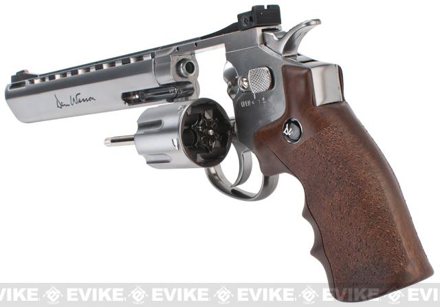 z ASG Licensed Dan Wesson WG CO2 Full Metal High Power Airsoft 6mm Magnum Gas Revolver (Length ...