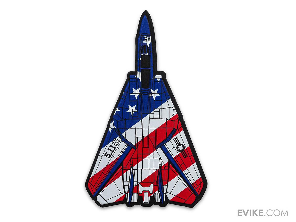 5.11 Tactical "Tomcat" PVC Morale Patch (Color: Full Color Flag), Tactical Gear/Apparel, Patches ...