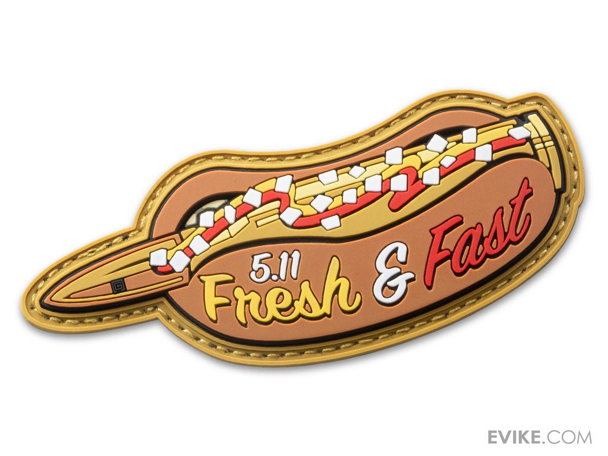 5.11 Tactical "Fresh and Fast" PVC Morale Patch, Tactical Gear/Apparel ...