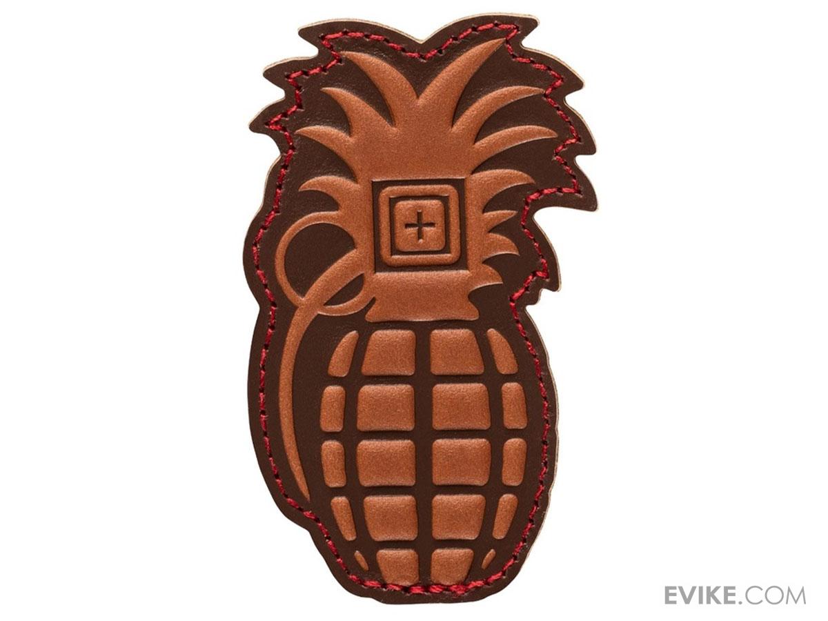 5.11 Tactical "Pineapple Grenade" Leather Morale Patch, Tactical Gear ...