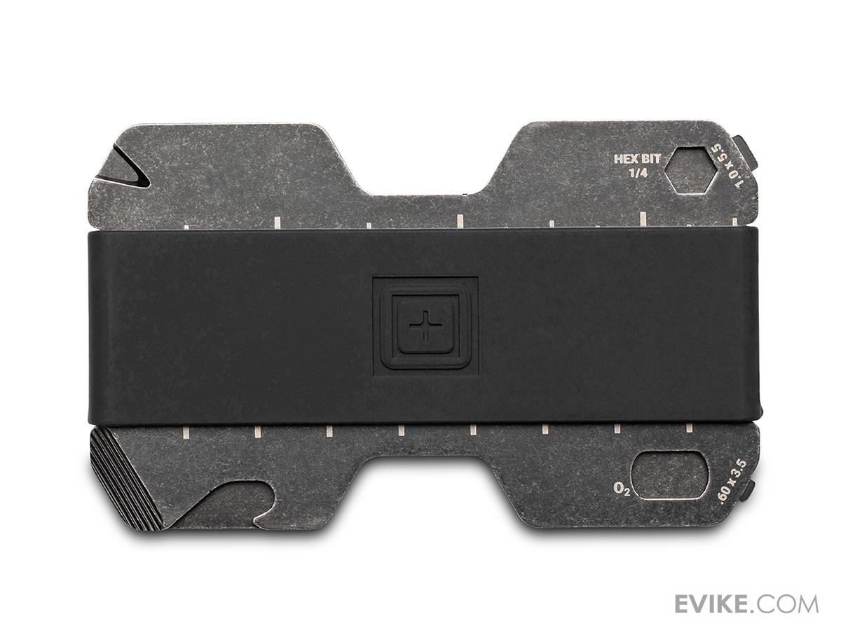 5.11 Tactical Steel Jacket Multitool Wallet 2.0 (Color: Black Satin ...