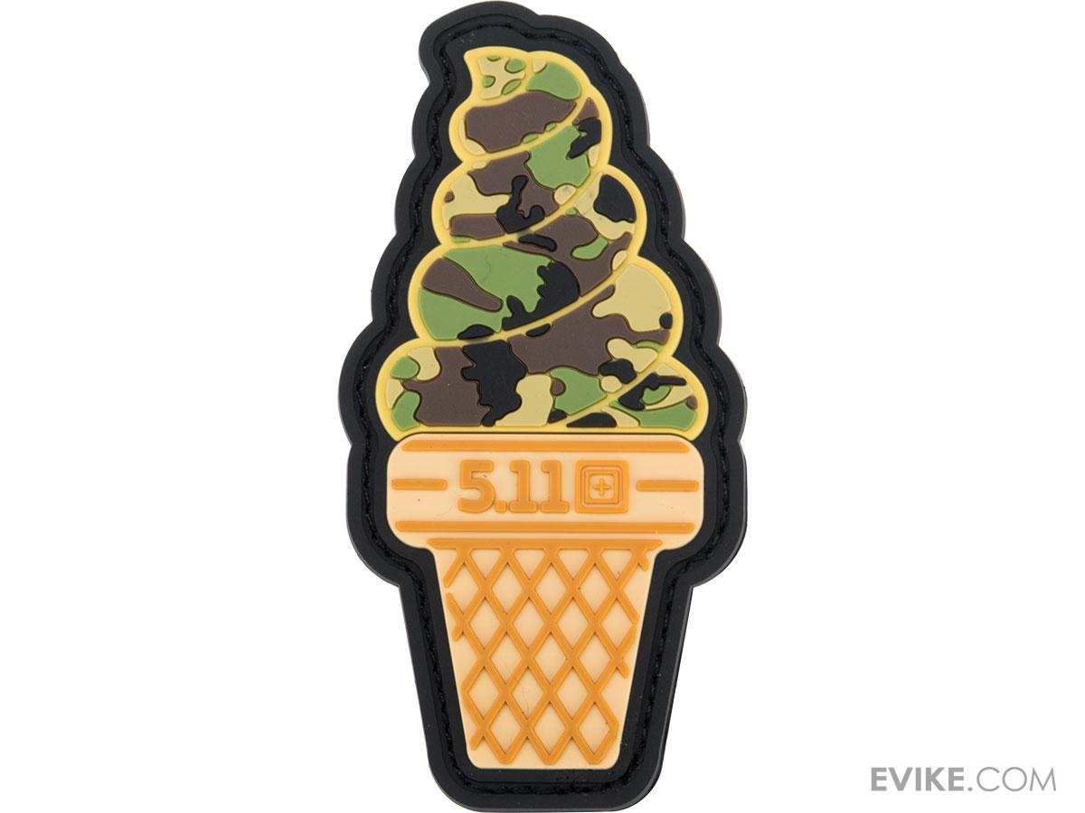 5.11 Tactical "Camo Cream" Hook & Loop PVC Morale Patch, Tactical Gear ...