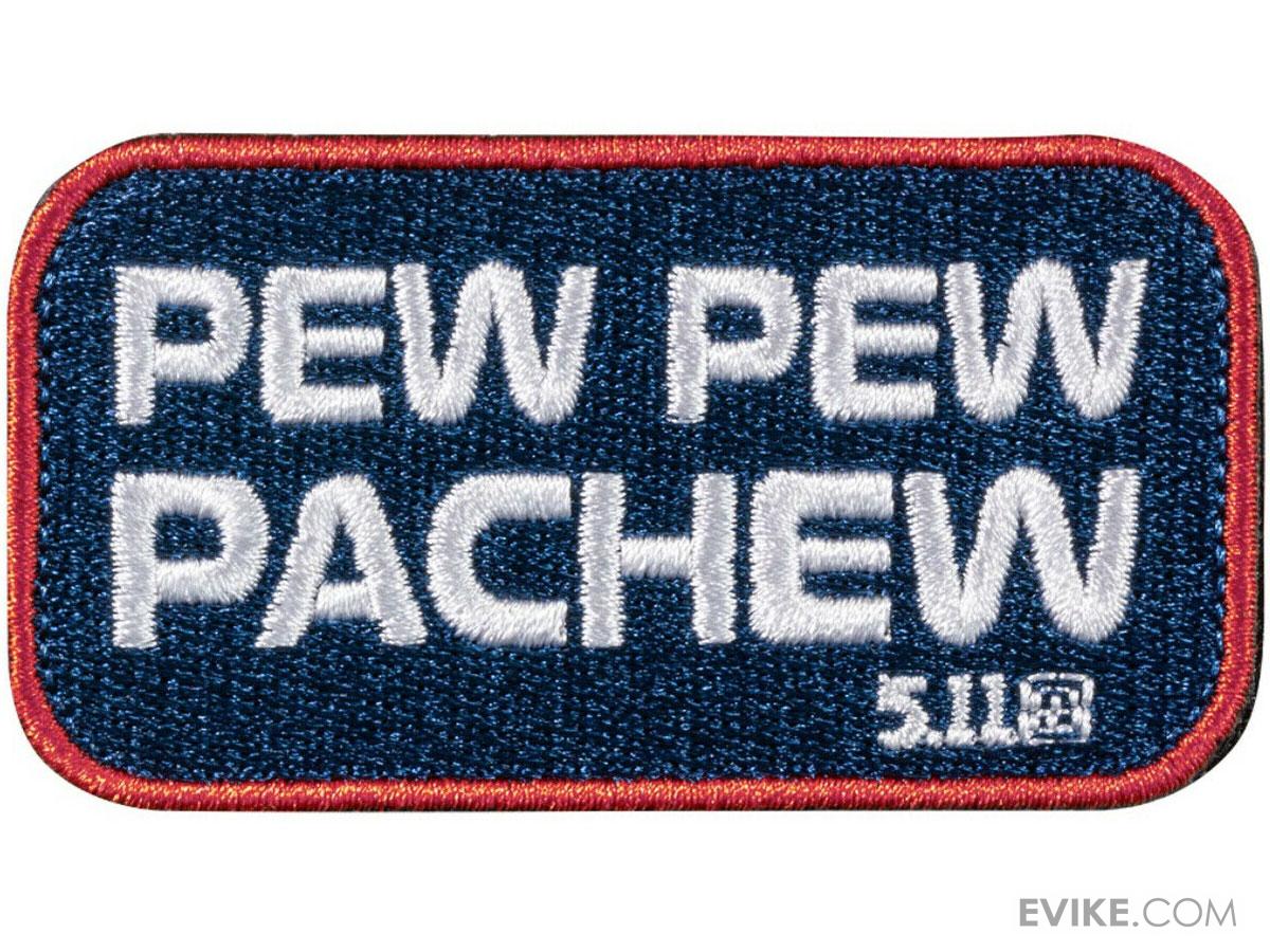 5.11 Tactical "Pew Pew" Embroidered Morale Patch, Tactical Gear/Apparel ...
