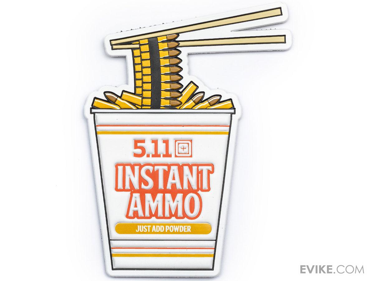5.11 Tactical "Instant Ammo" Hook & Loop PVC Morale Patch, Tactical ...