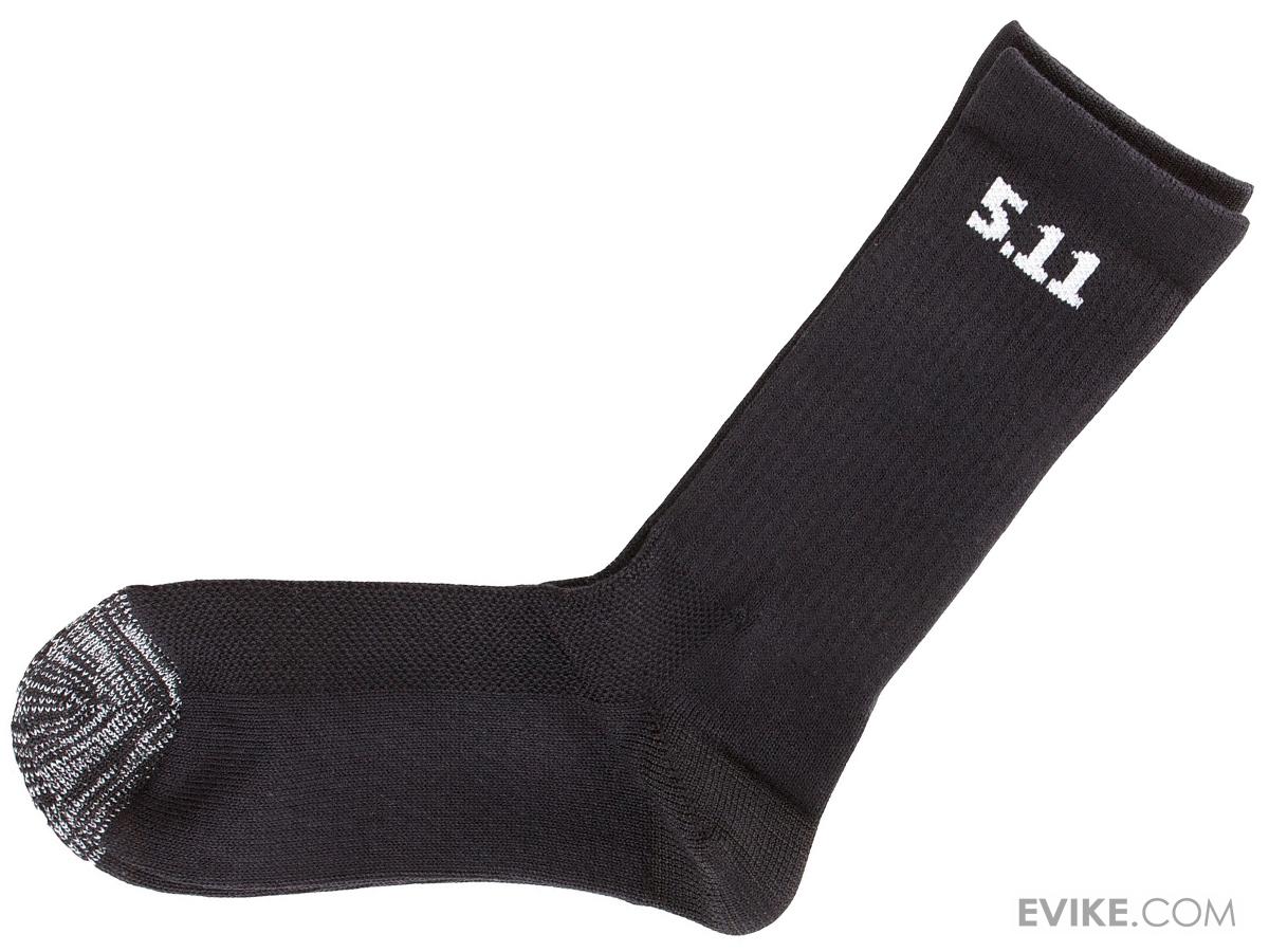 5.11 Tactical 3-PACK 6" Socks (Color: Black / Large), Tactical Gear ...