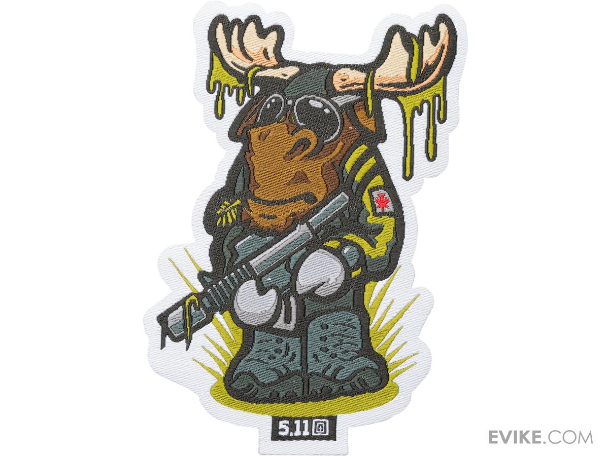 5.11 Tactical "Canada Tactical Moose" Embroidered Morale Patch ...