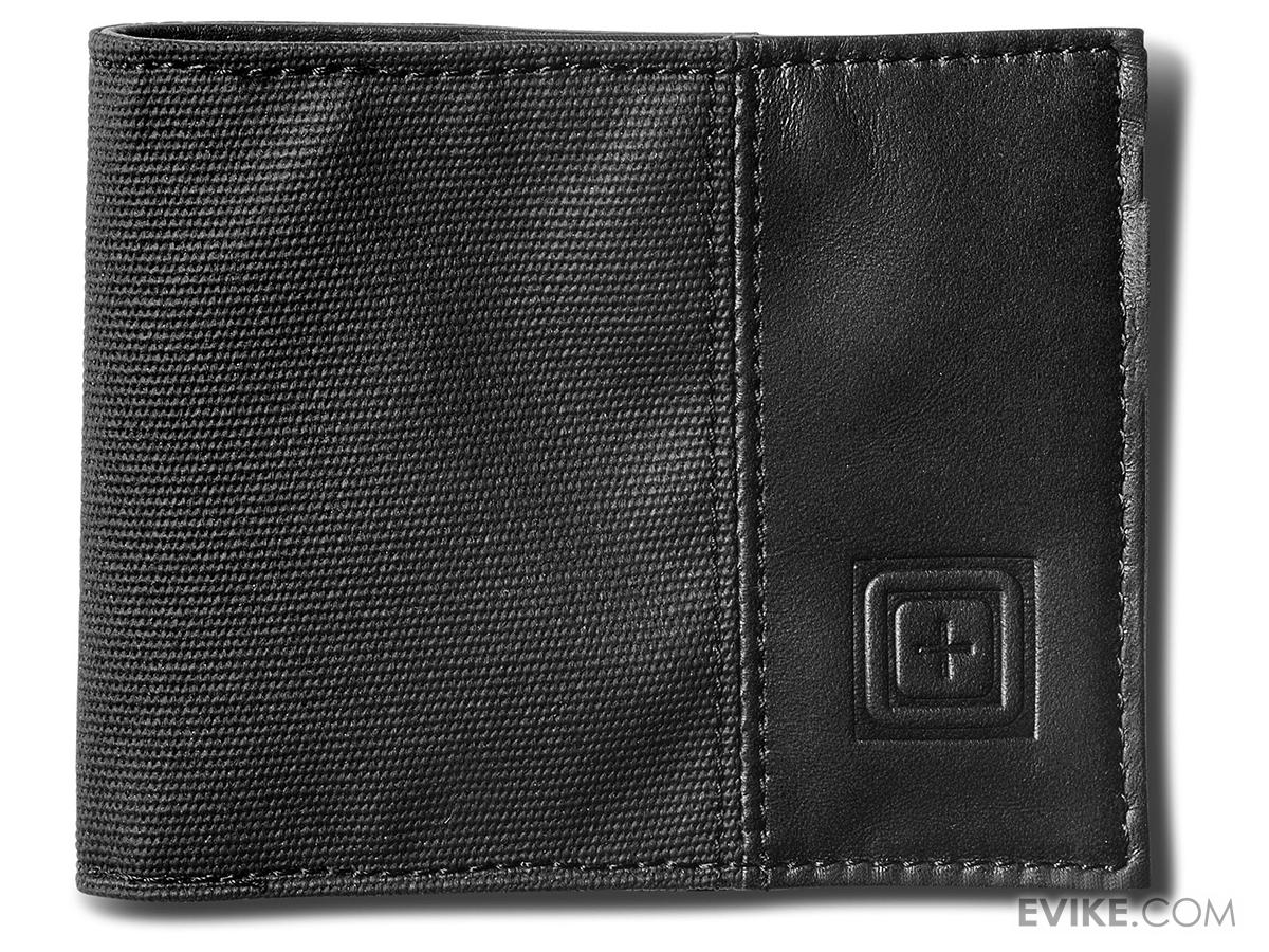 5.11 Tactical Phantom Leather / Nylon Bifold RFID Blocking Wallet ...