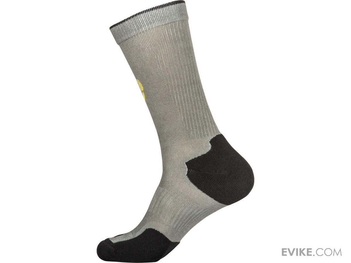 5.11 Tactical "Sock & Awe" Crew Sock (Color: Sage Green / Don't Tread ...