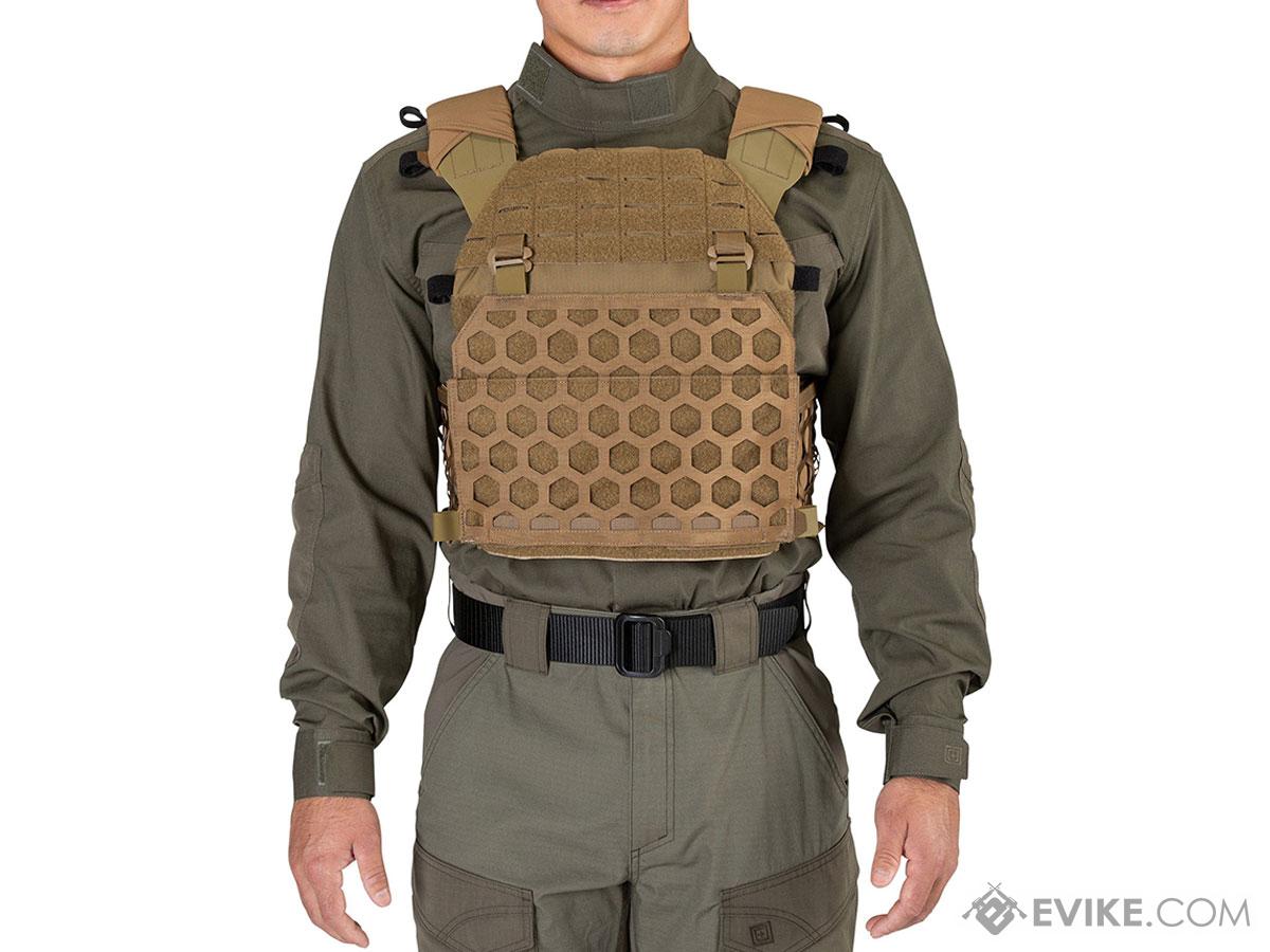 5.11 Tactical All Mission Plate Carrier (Color: Kangaroo / Small/Medium ...