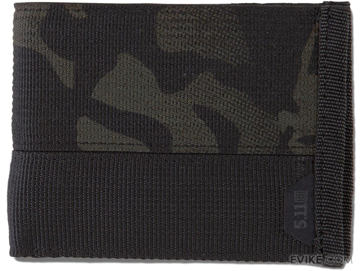 5.11 Tactical Tracker Bifold Wallet (Color: Multicam Black), Tactical ...