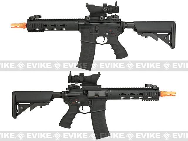 G&G FFR GC16 Airsoft AEG Rifle with 9" Handguard - Black (Package: Add ...