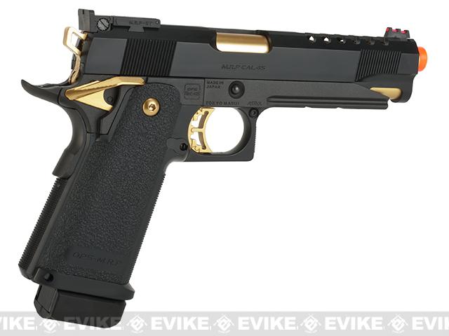 Tokyo Marui Hi-Capa 5.1 Gold Match Custom Competition Airsoft GBB Pistol, Airsoft Guns, Gas ...