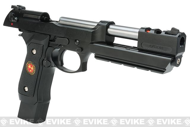 WE-Tech Barry Burton Custom Biohazard M9 GEN II Limited Edition Airsoft ...