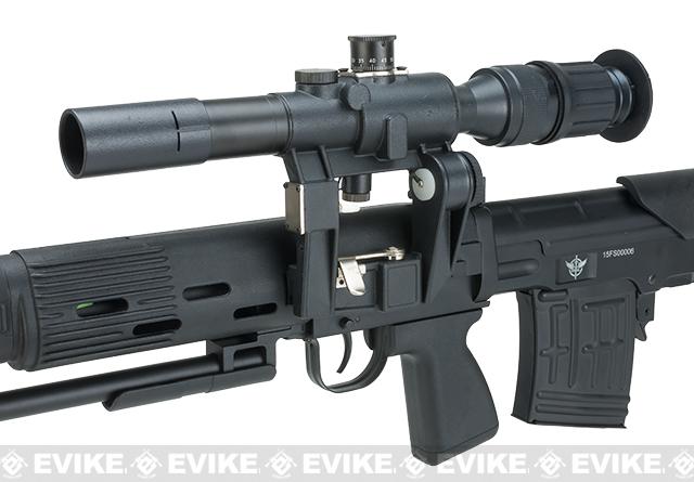 ASP / 6mmProShop OTs-03 SVU Airsoft Bullpup Sniper Rifle AEG with ...