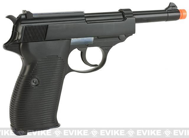 WE Full Metal Heavy Weight P38 Airsoft Gas Blow Back Pistol (Color ...