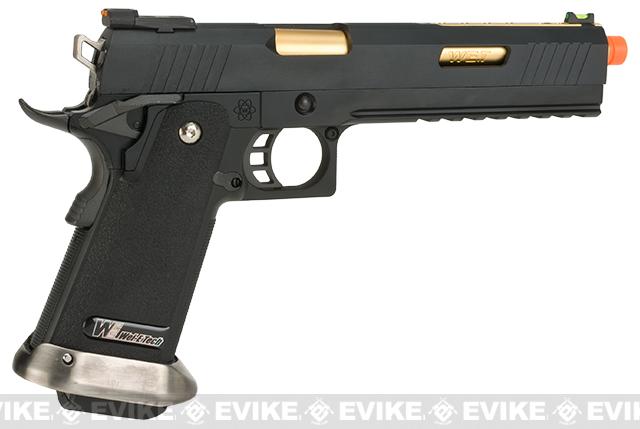 WE-Tech Hi-Capa 6" IREX Competition GBB Airsoft Pistol (Color: Black ...