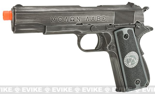 Evike.com "Nostradamus" Custom Armorer Works "Molon Labe" Gas Blowback ...