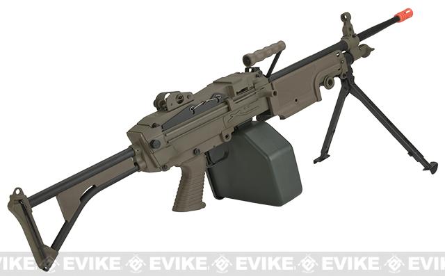 A&K / Cybergun FN Licensed M249 MINIMI SAW Machine Gun w/ Metal ...