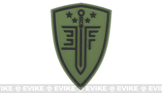 Elite Force PVC Shield Patch (Color: Green), Tactical Gear/Apparel ...