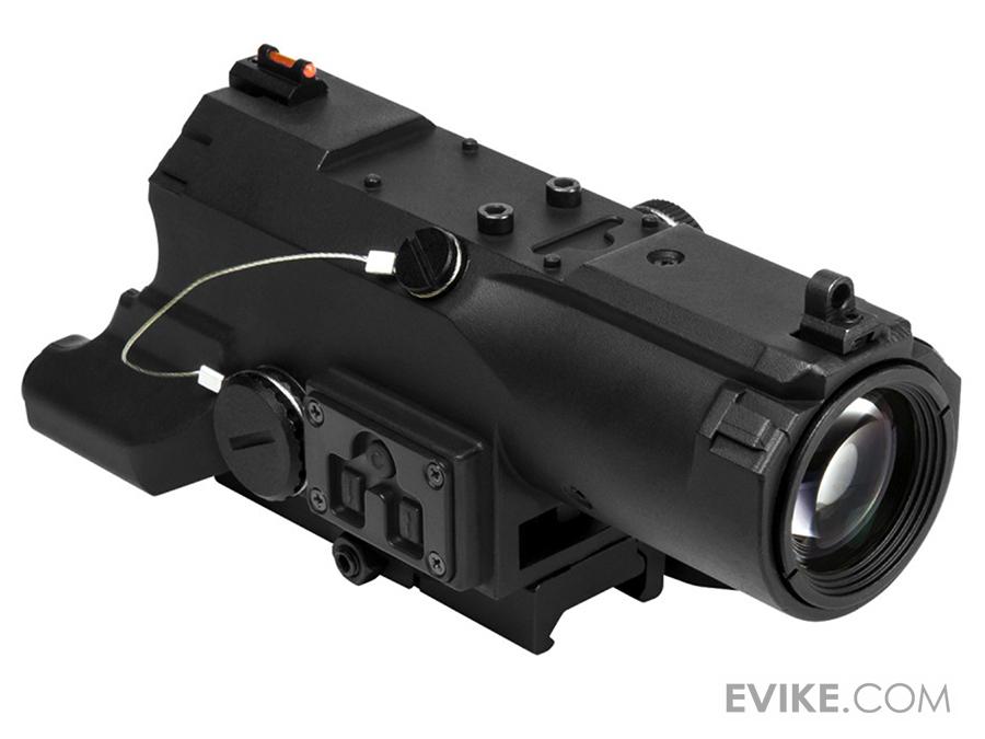 NcStar / VISM ECO 4x34 Scope w/ Green Laser, Nav LED, and Blue ...