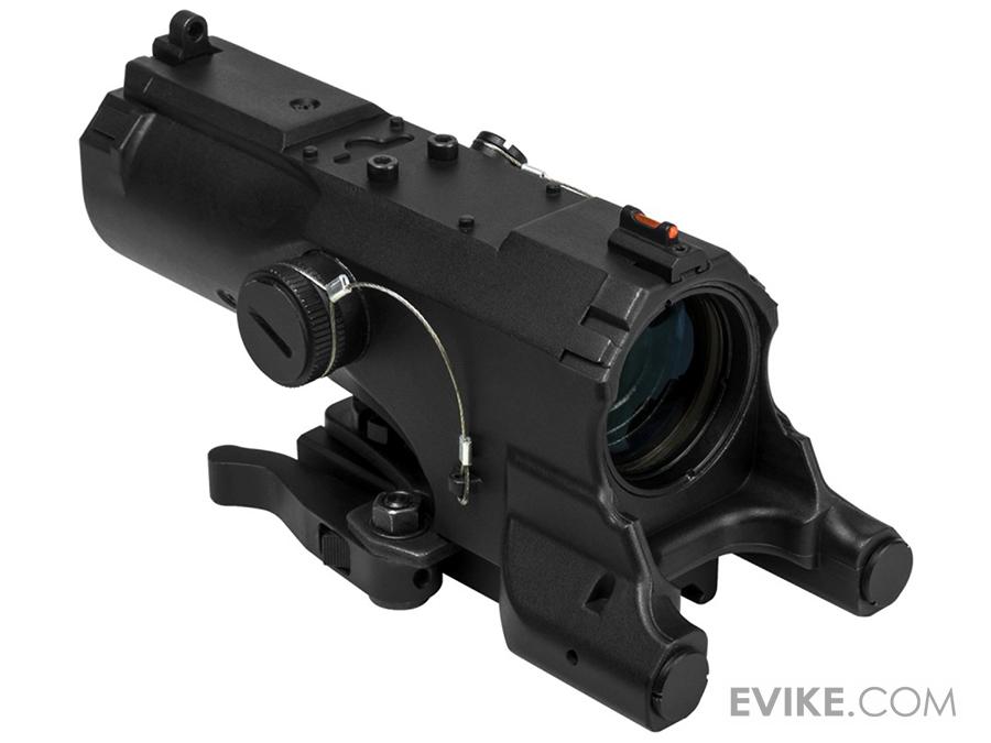 NcStar / VISM ECO 4x34 Scope w/ Green Laser, Nav LED, and Blue ...