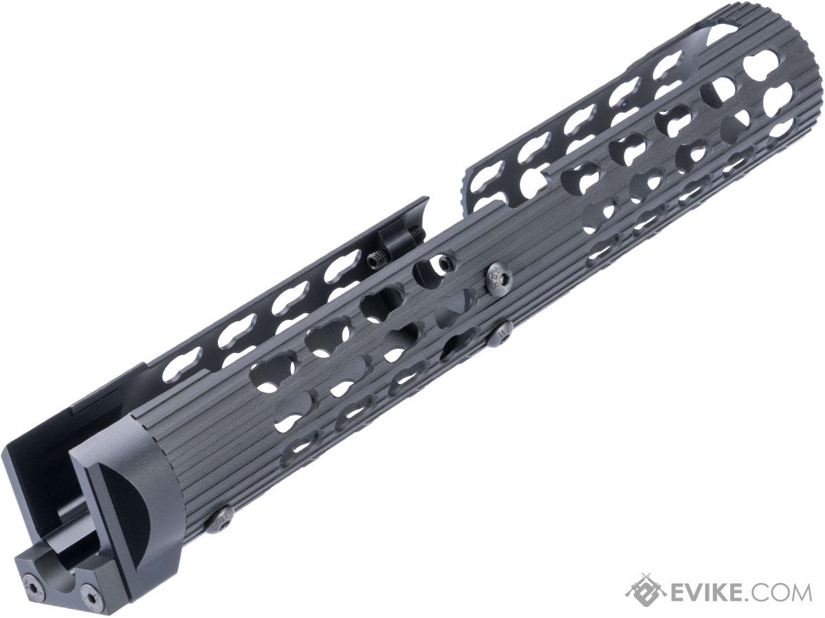 5KU Tubular Keymod Handguard for AK Airsoft AEG Rifles (Model: Black ...