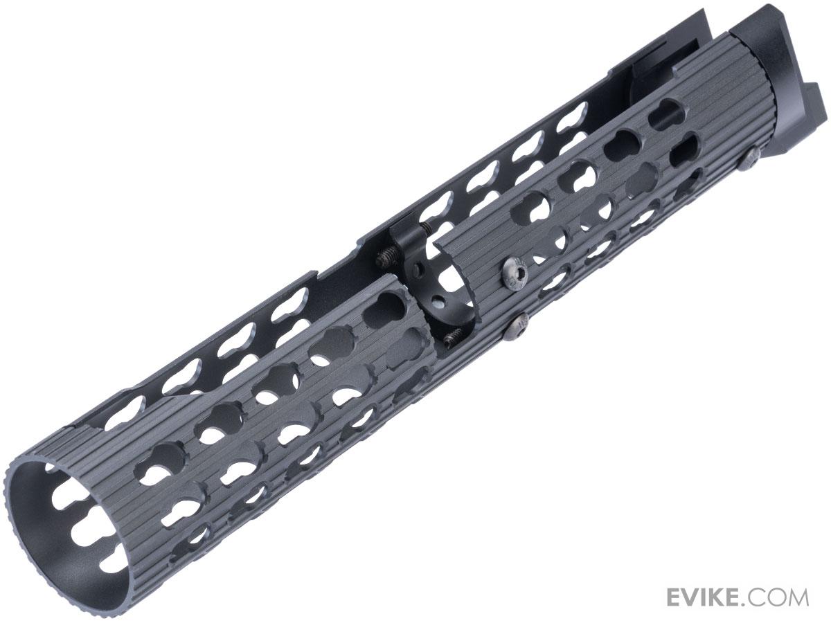 5KU Tubular Keymod Handguard for AK Airsoft AEG Rifles (Model: Black ...