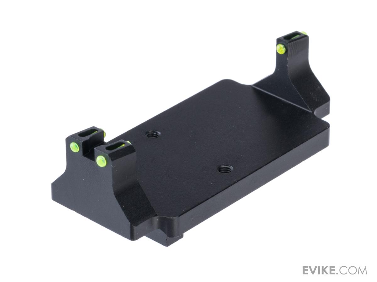 5KU Fiber Optic RMR Mount Base for Elite Force / UMAREX GLOCK, ISSC M22, SAI BLU, Lonewolf ...
