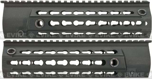 5KU Airsoft KeyMod 10.5" Rail for VFC/Umarex HK416 Series Airsoft Rifles - Black, Accessories ...