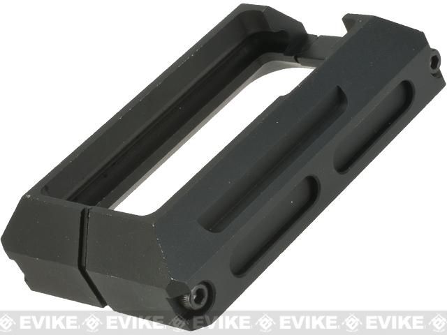 5KU Machined Aluminum Alloy Magwell for M4 Series Airsoft AEG Rifles ...