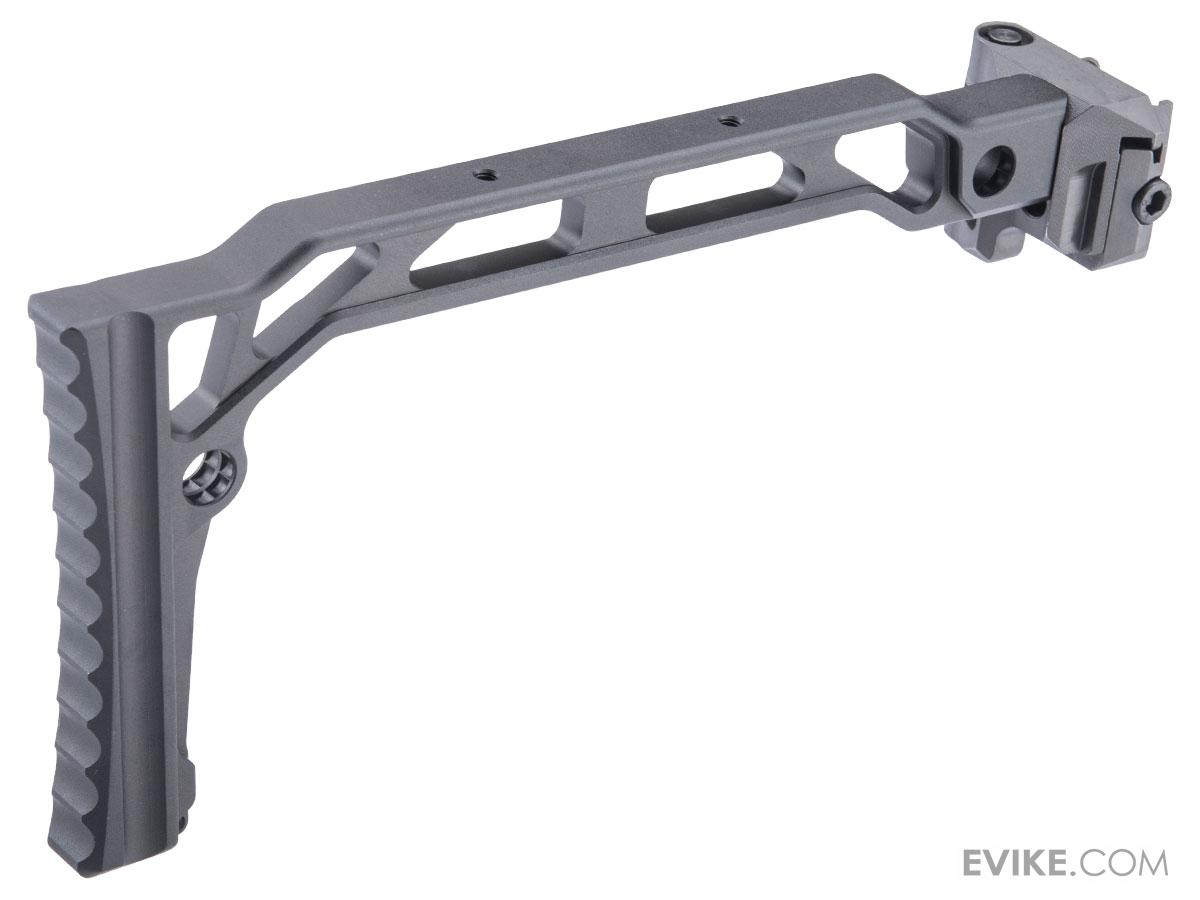 5KU Skeletonized Folding Stock for Picatinny Rail Mounts (Model: Arced ...