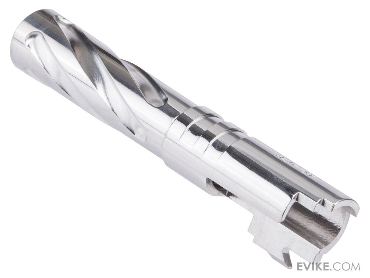 5KU Tornado Stainless Spiral Fluted Outer Barrel for Tokyo Marui Hi ...