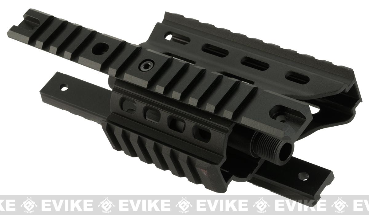 Nitro.Vo MP7A1 Full Metal RIS Extension Frame for Tokyo Marui MP7A1 ...