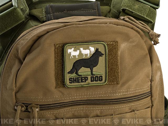 Rothco "Sheep Dog" Hook and Loop Patch, Tactical Gear/Apparel, Patches ...
