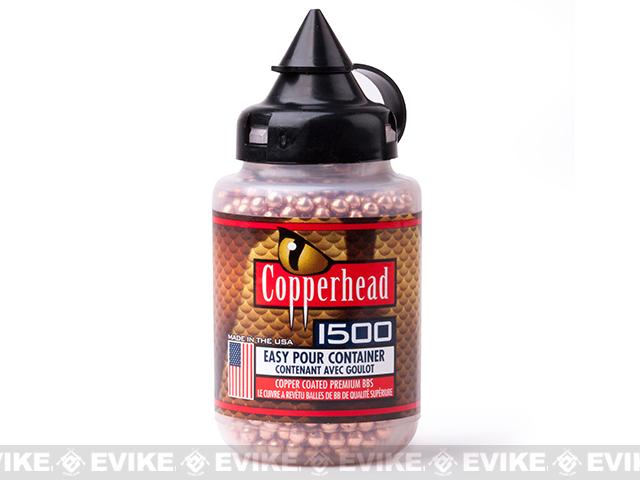 Crosman Copperhead 4.5 mm BBs (1500ct) (FOR AIRGUN USE ONLY), MORE, Air ...