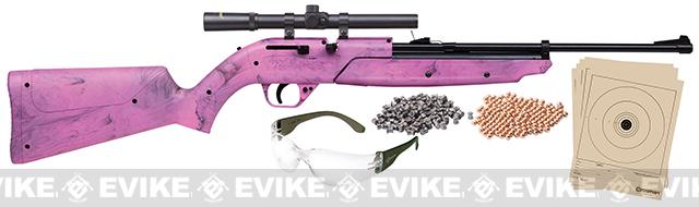 Crosman Airguns 760 Pumpmaster Starter Kit Air Gun - Pink, MORE, Air ...