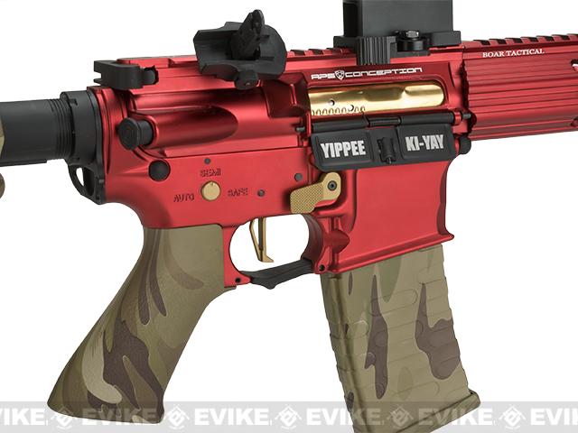 APS "RED" Special Edition Advanced Custom Silver Edge Gearbox Full ...