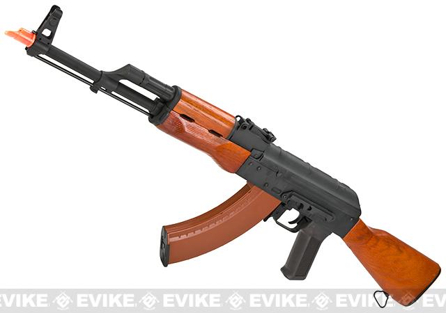 CYMA Full Metal AK AKM Airsoft AEG Rifle (Model: Real Wood / Gun Only), Airsoft Guns, Airsoft ...