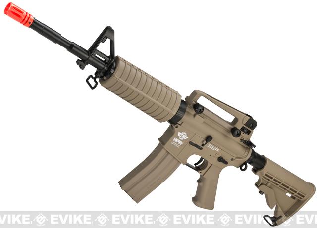 G&G Blowback GR16 DST Combat Machine Airsoft AEG Rifle - Tan (Package ...