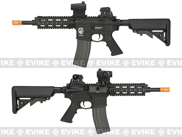 G&G GR16 CQW RUSH Airsoft Blowback AEG Rifle (Package: Black / Add 9.6 Butterfly Battery + Smart ...