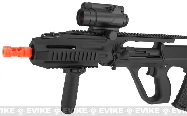 JG Custom Series AUG RAS Full Size Airsoft AEG Rifle - (Package: Rifle ...