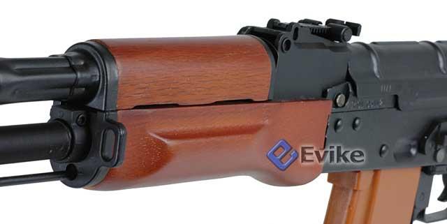 z New Version Dboy RK-06 AK-74 Full Metal Real Wood Furniture Airsoft AEG with Full Stock ...