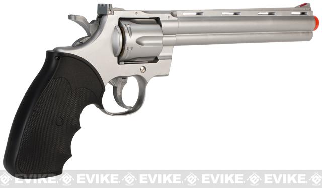 UHC Cobra Spring Revolver (Length: 8" / Silver with Black Grips ...