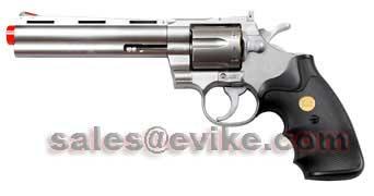 UHC Cobra Spring Revolver (Length: 6" / Silver with Black Grips ...