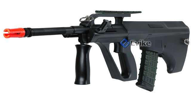 S-M9 Full Size AUG Spring Bolt Action Airsoft Rifle w/ Adjustable Hopup ...